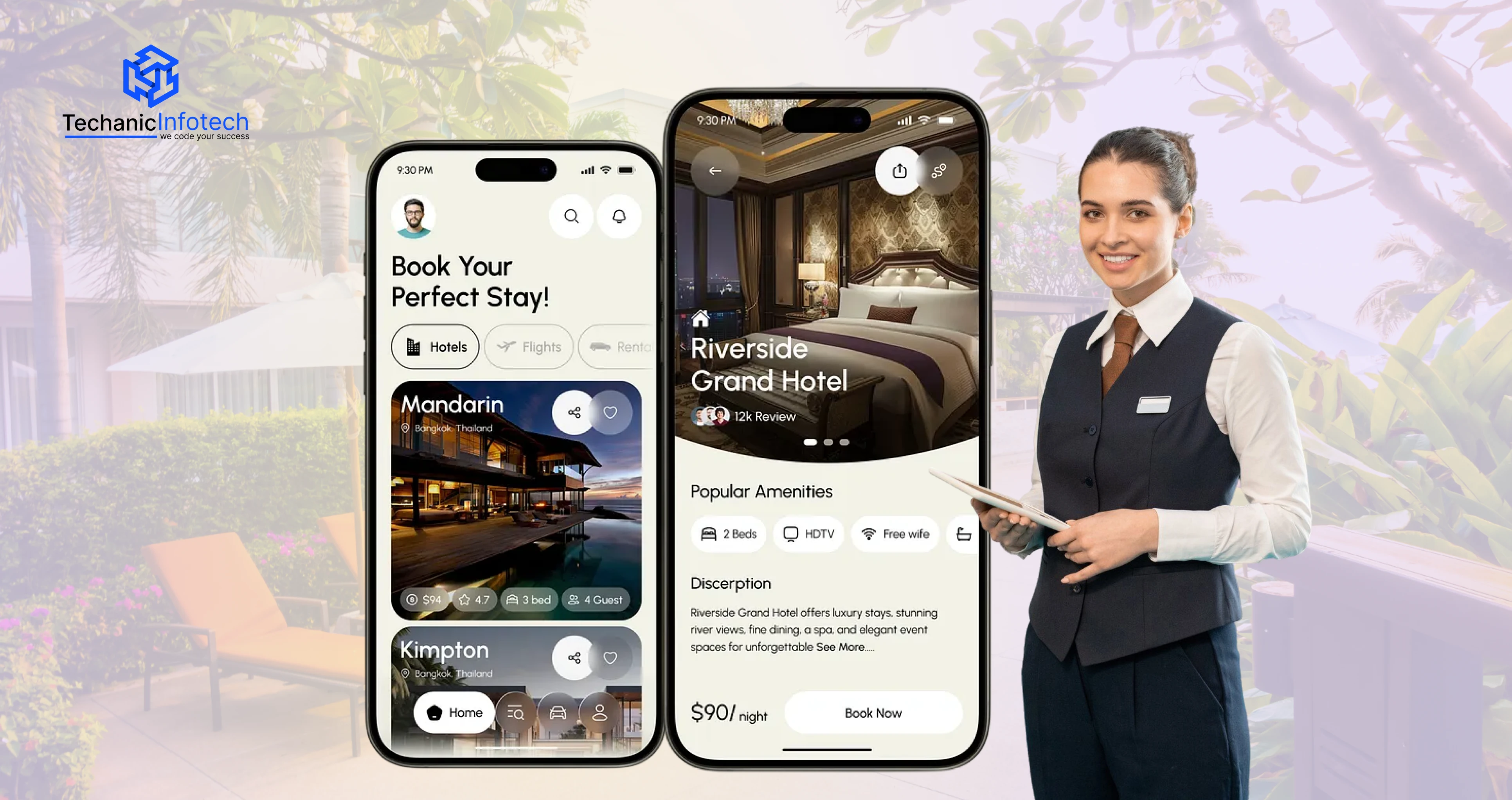 Hotel Booking App Development: Features, Cost & Business Models