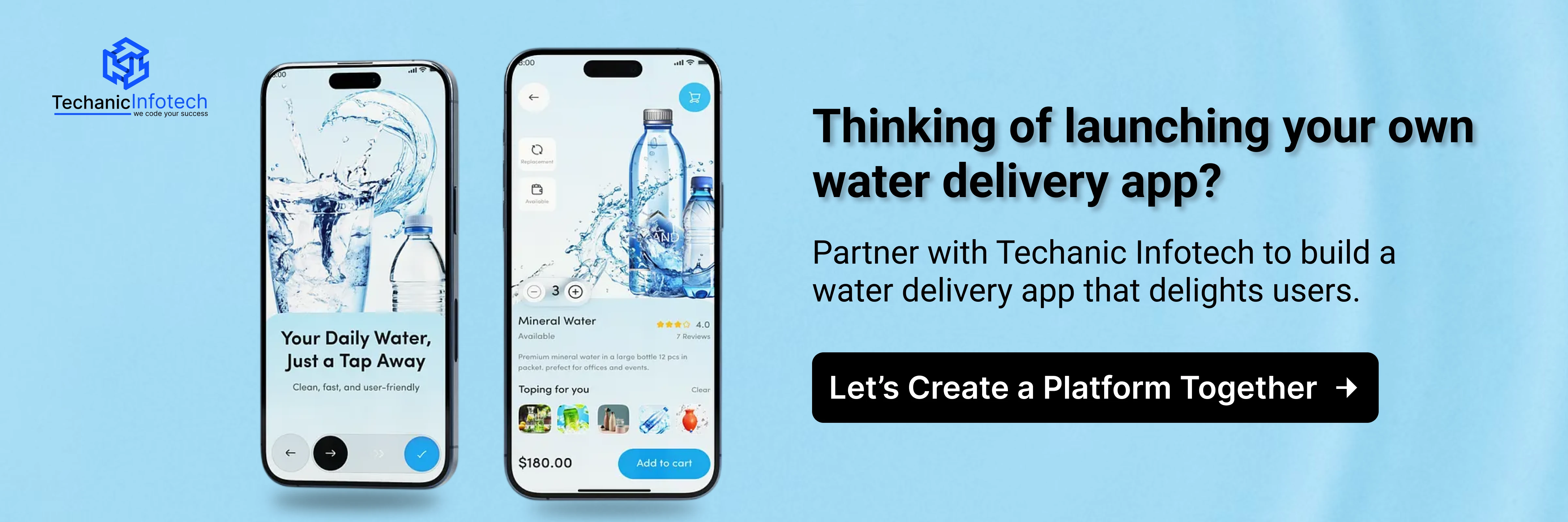 Water Delivery App Development Cost, Features & Examples